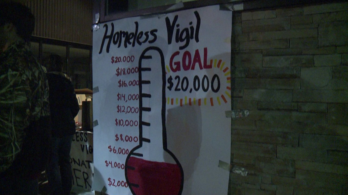 Fayetteville Students Hold Homeless Vigil | 5newsonline.com