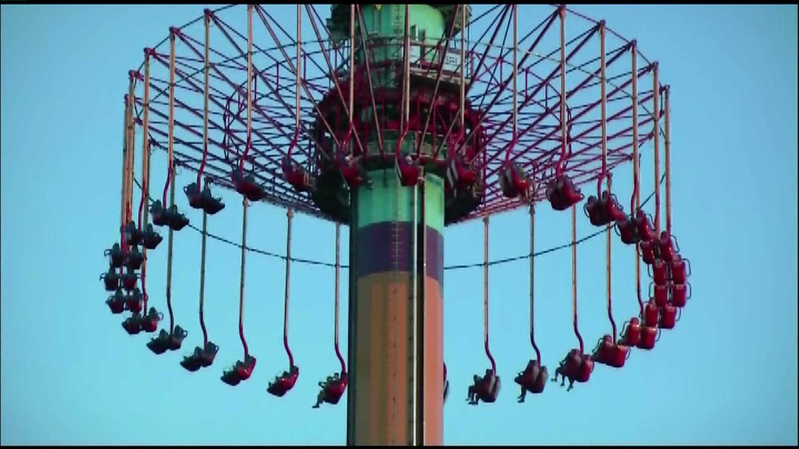 Amusement Park Riders Stuck 300 Feet in the air for hours | 5newsonline.com