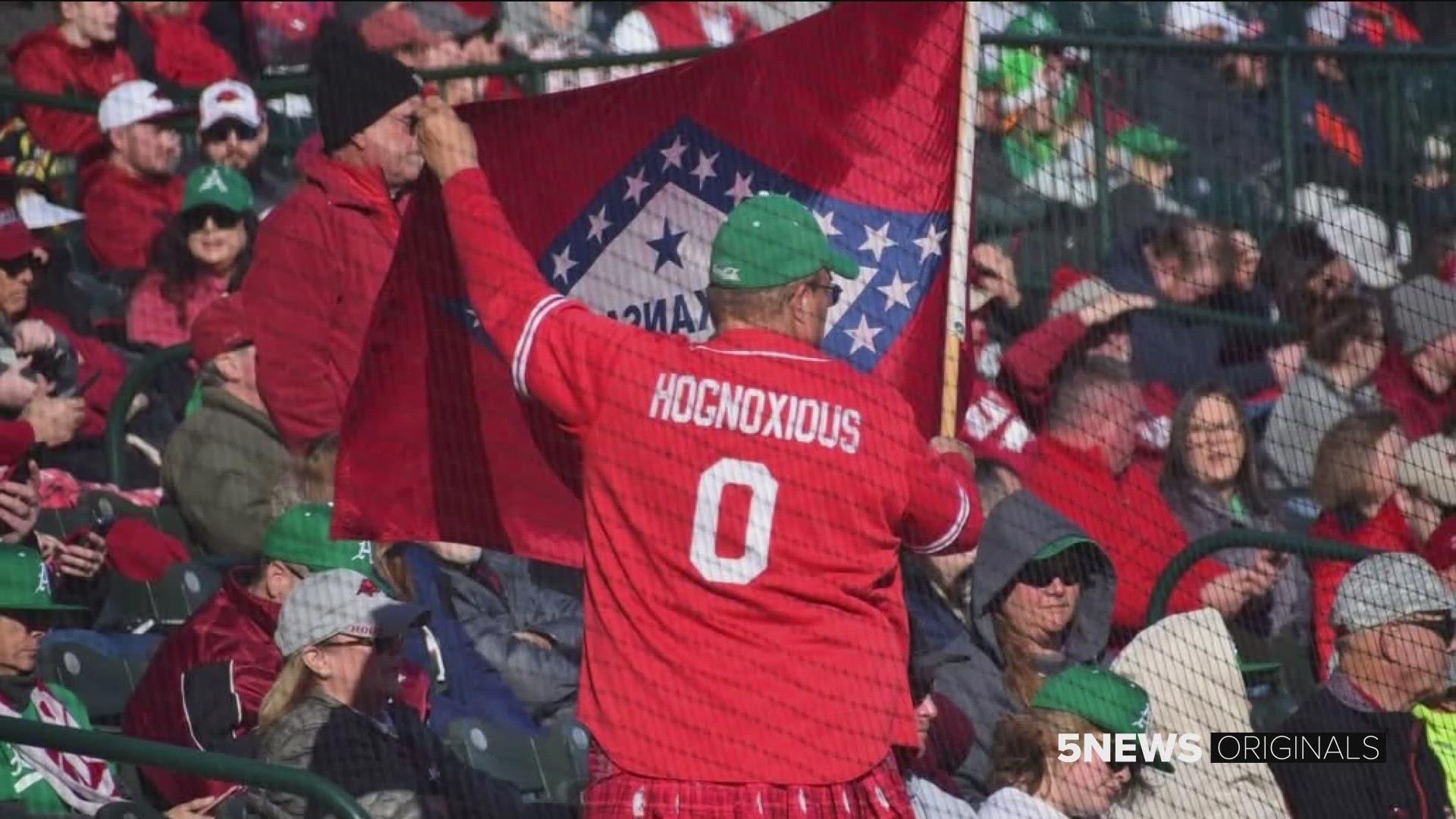 Razorback superfan 'Hognoxious' talks retirement | 5newsonline.com