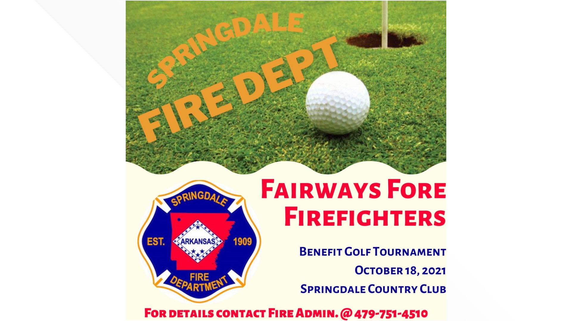 Springdale Fire Department to host charity golf tournament ...