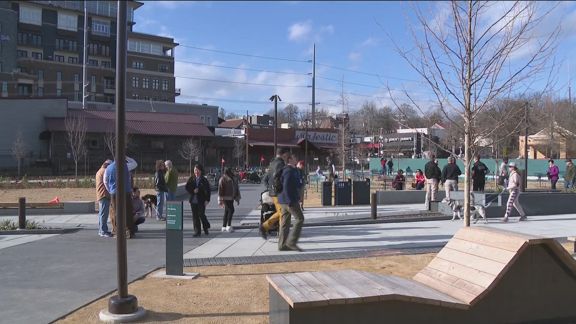 Fayetteville unveils The Ramble: 50 acres of urban play and peace ...