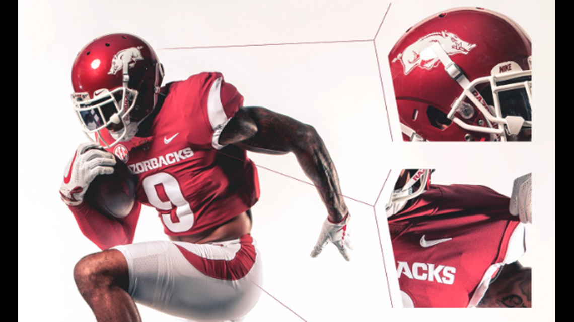 Razorback Football Reveals New Uniforms | 5newsonline.com