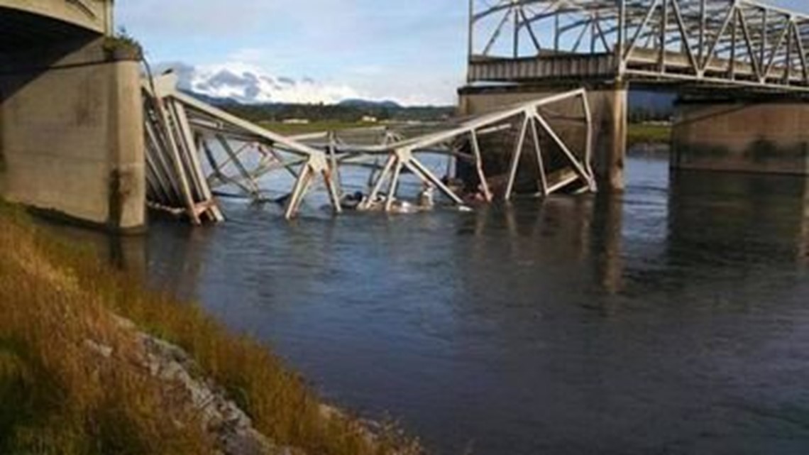 Truck Hit Caused Washington State Bridge Collapse, Police Say ...