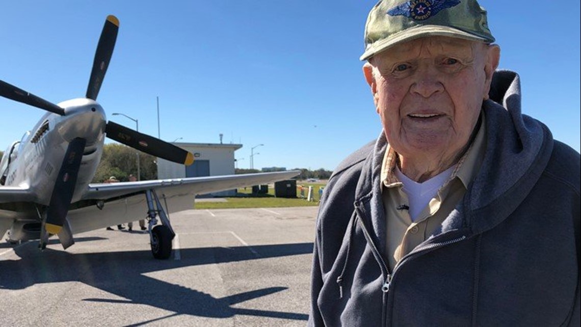 WWII Pilot Reunited With P-51 Mustang He Flew In Combat | 5newsonline.com