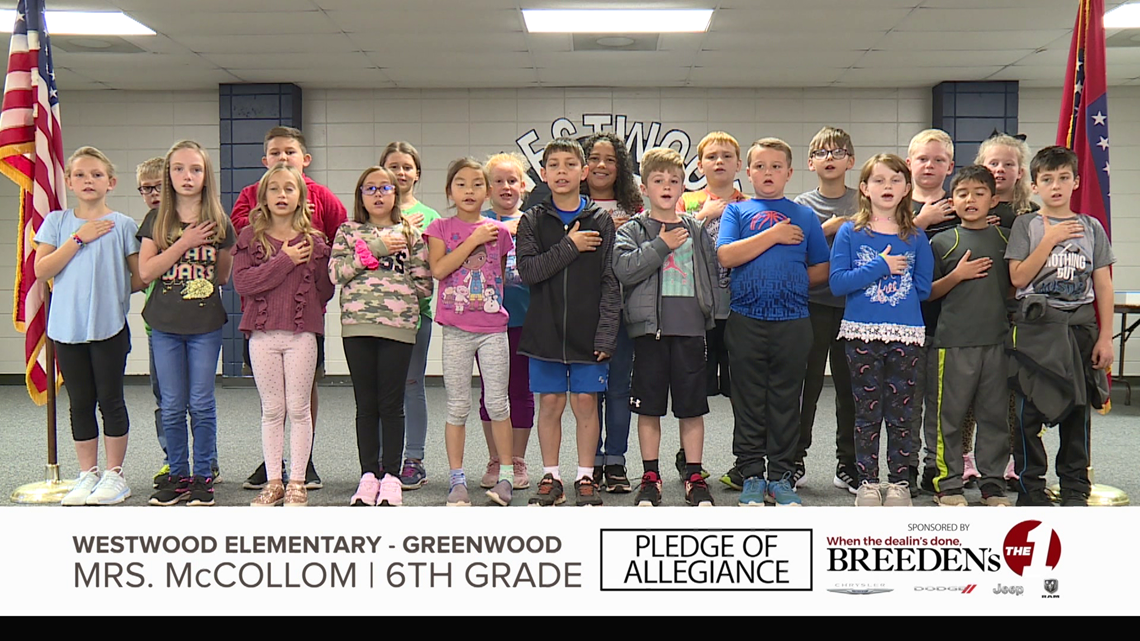 Mrs. McCollom 6th Grade Westwood Elementary, Greenwood | 5newsonline.com