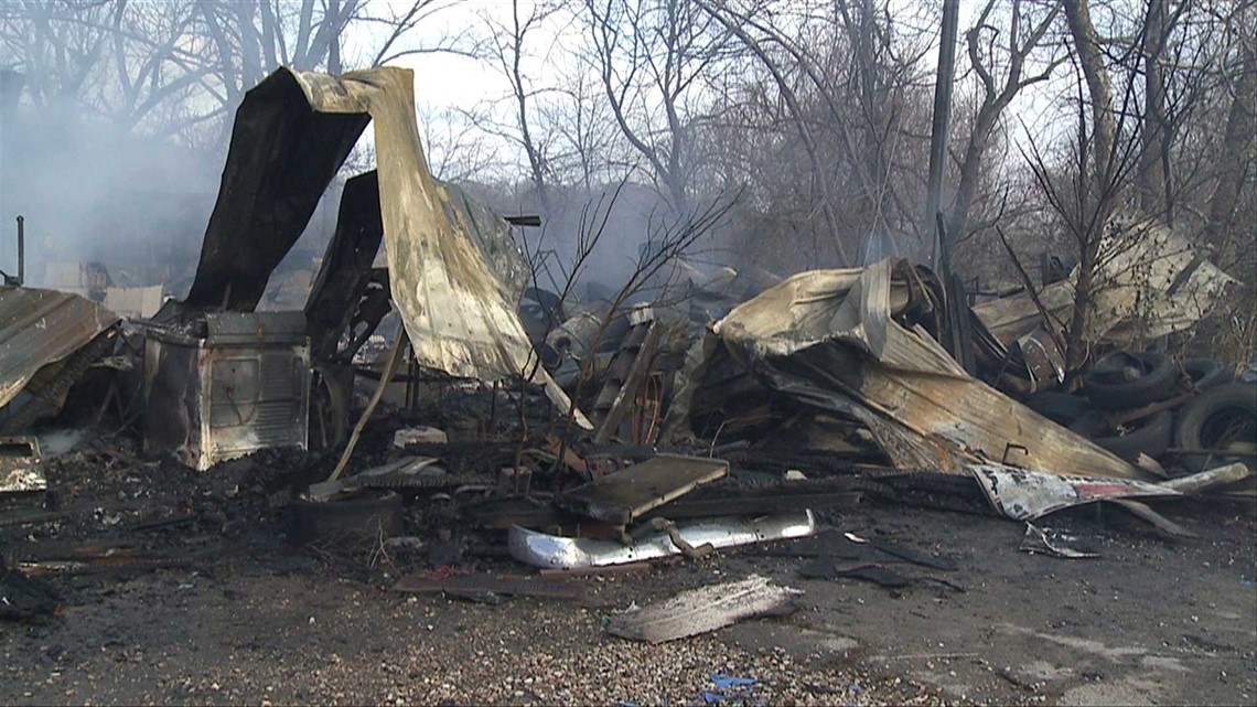 Fire Destroys Old Gas Station | 5newsonline.com