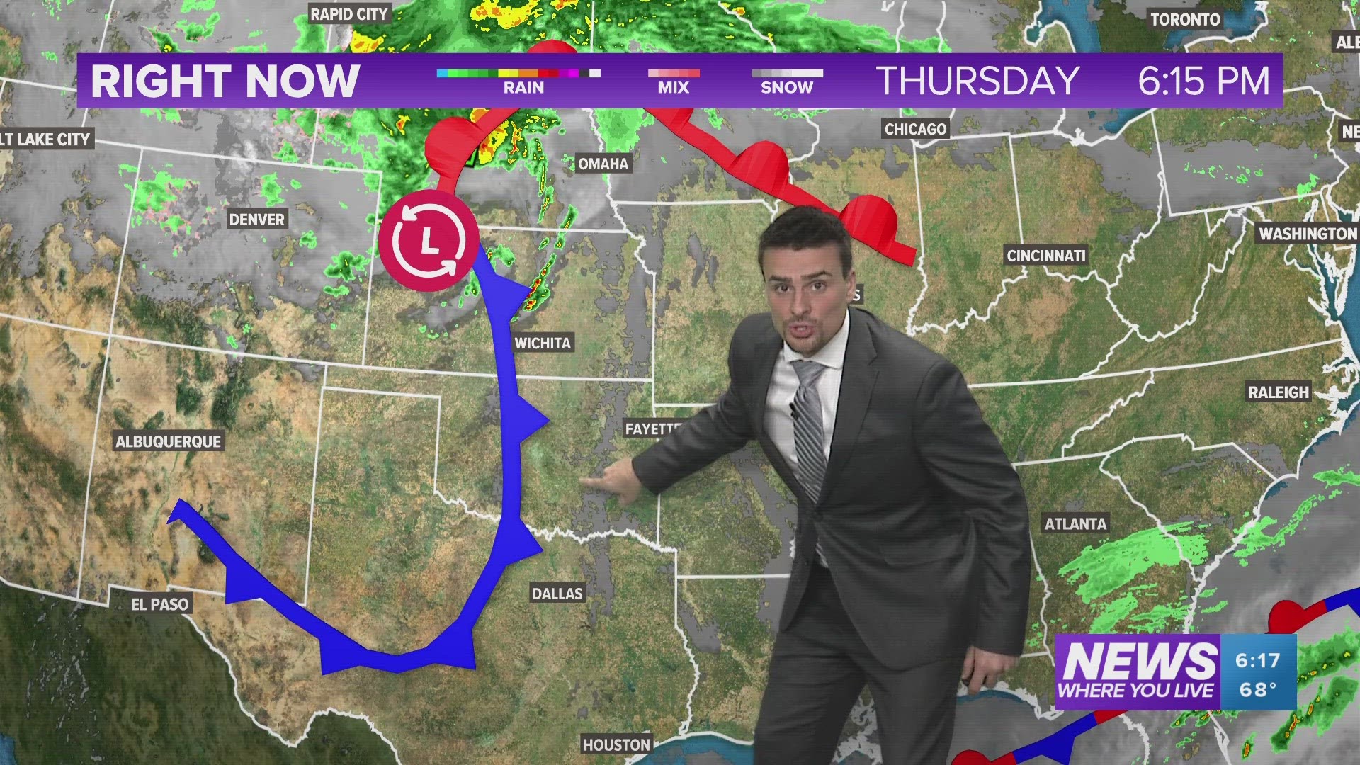 Cold And Wet Friday, Some Morning Freezing Drizzle | 5newsonline.com