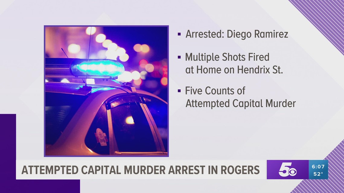 18-year-old faces five attempted capital murder charges after Rogers ...