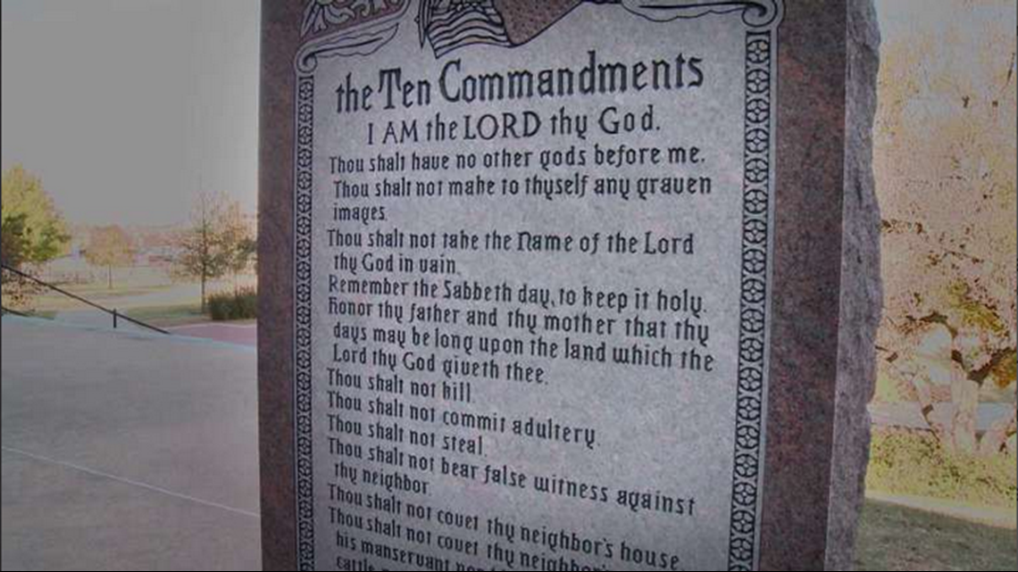 OK Supreme Court: Ten Commandments Monument Must Be Removed From ...