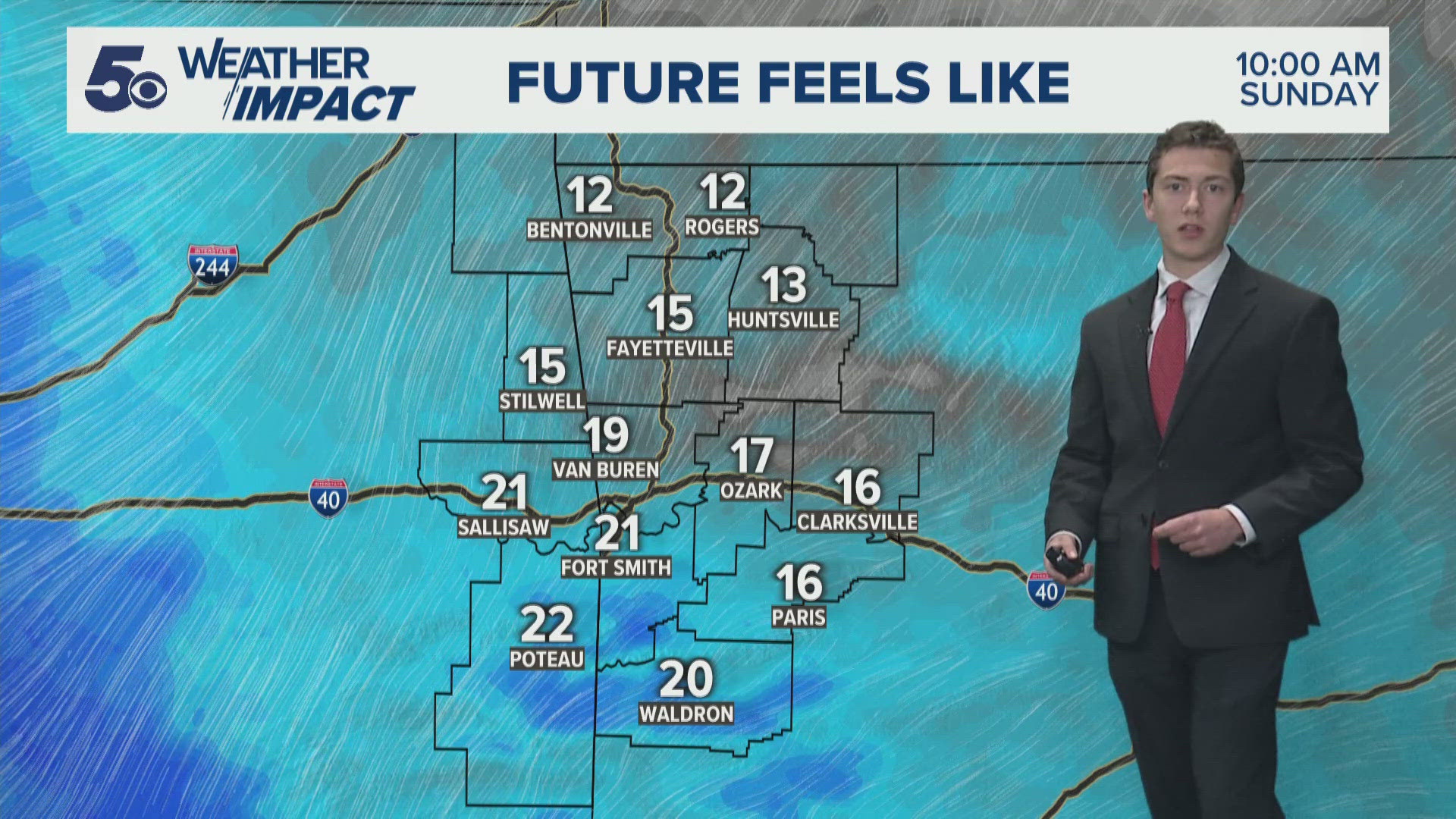 Latest Weather | Bitter cold wind chills to start Sunday | 5newsonline.com