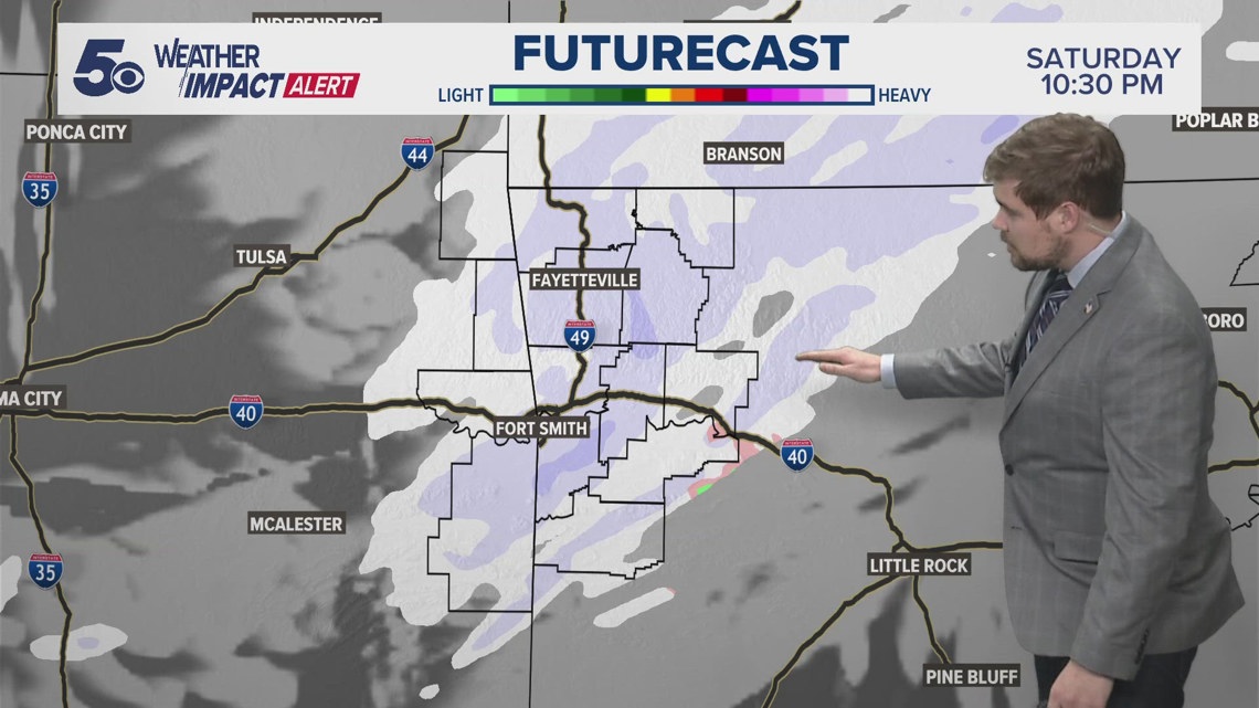 Joshua Wisel 5:30 AM Weather Update | 5newsonline.com
