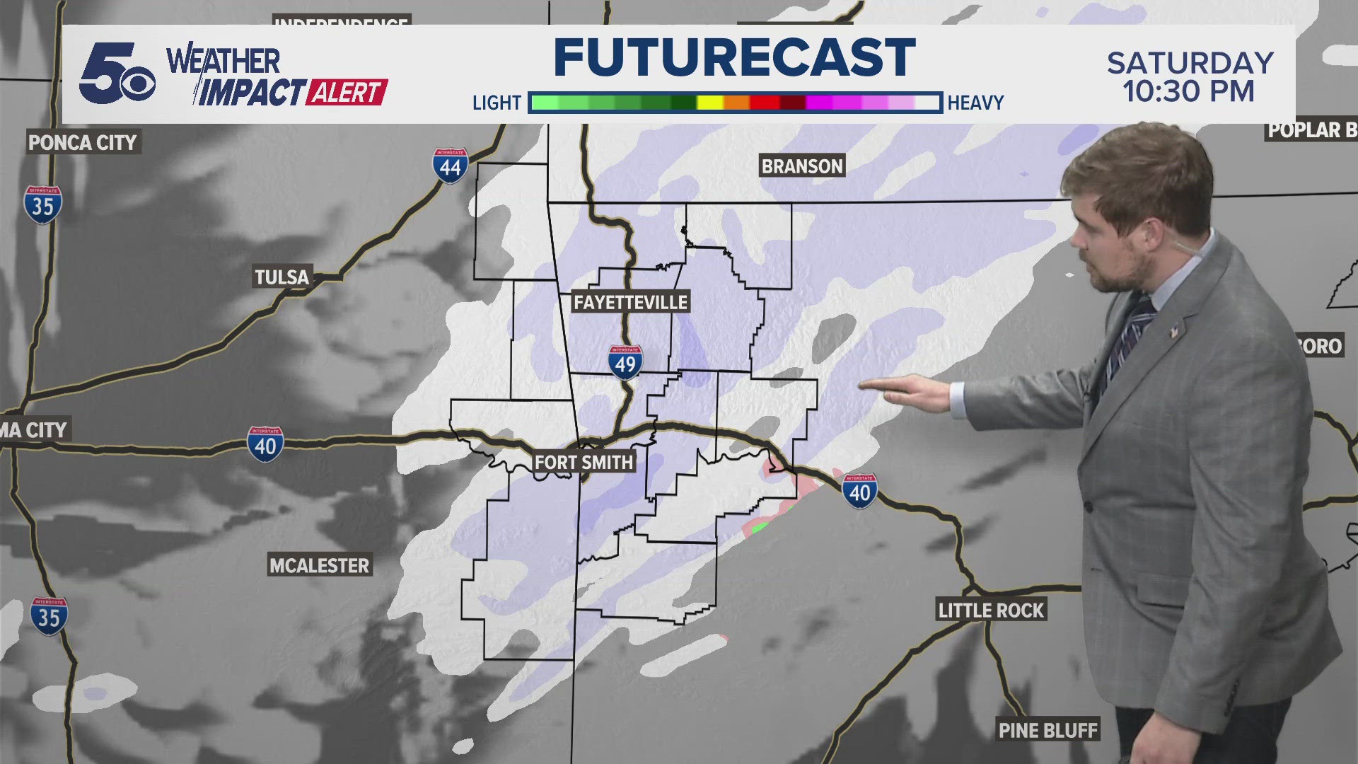 Joshua Wisel 5:30 AM Weather Update | 5newsonline.com