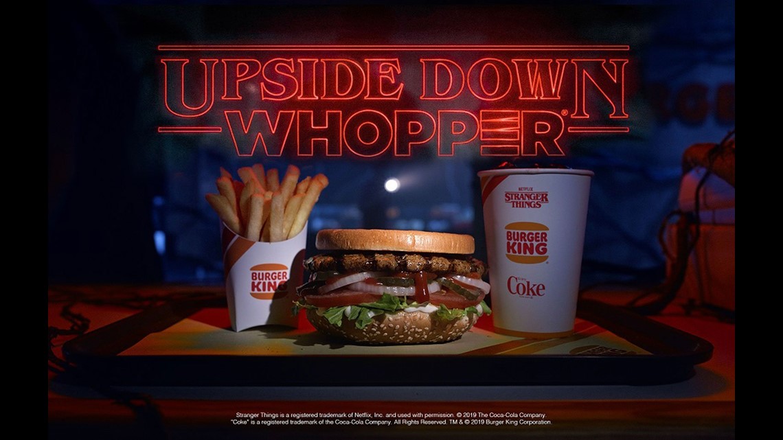 Burger King Will Sell Upside-Down Whoppers To Celebrate ‘Stranger ...