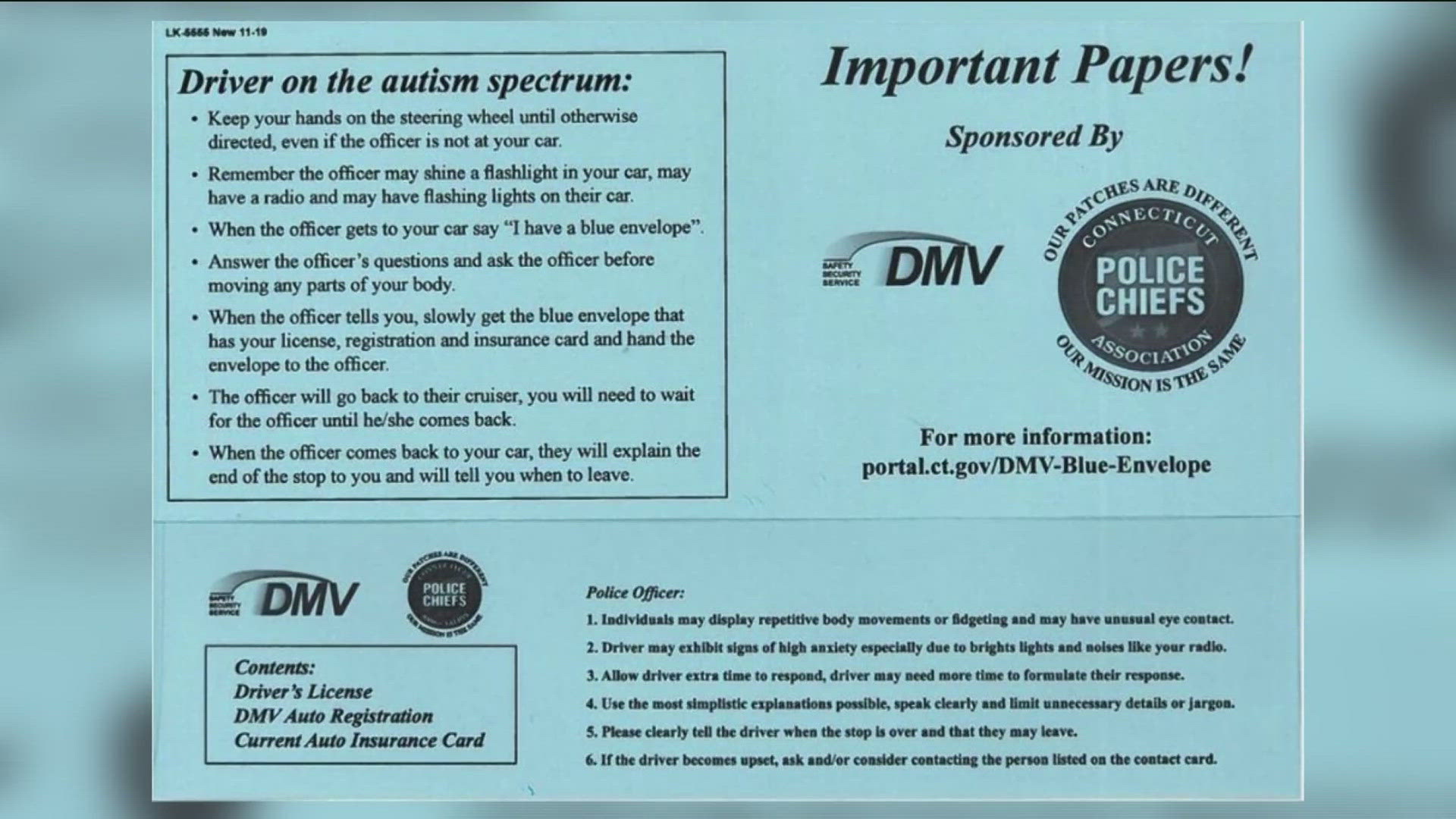 Arkansas law hopes to aid drivers with autism during police encounters ...