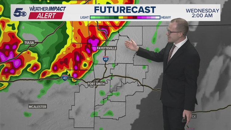 Hourly Weather Forecast | Fort Smith and Fayetteville, Arkansas ...