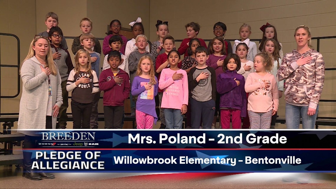 Mrs. Poland 2nd Grade Willowbrook Elementary, Bentonville | 5newsonline.com