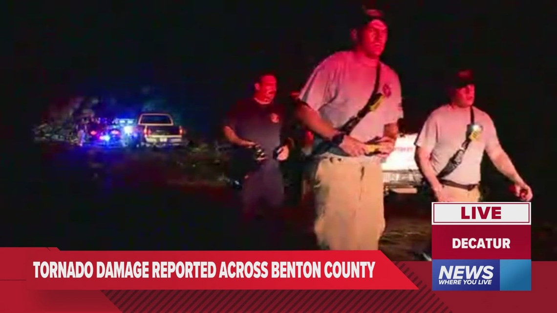Possible tornado damage reported near Decatur, Arkansas | 5newsonline.com