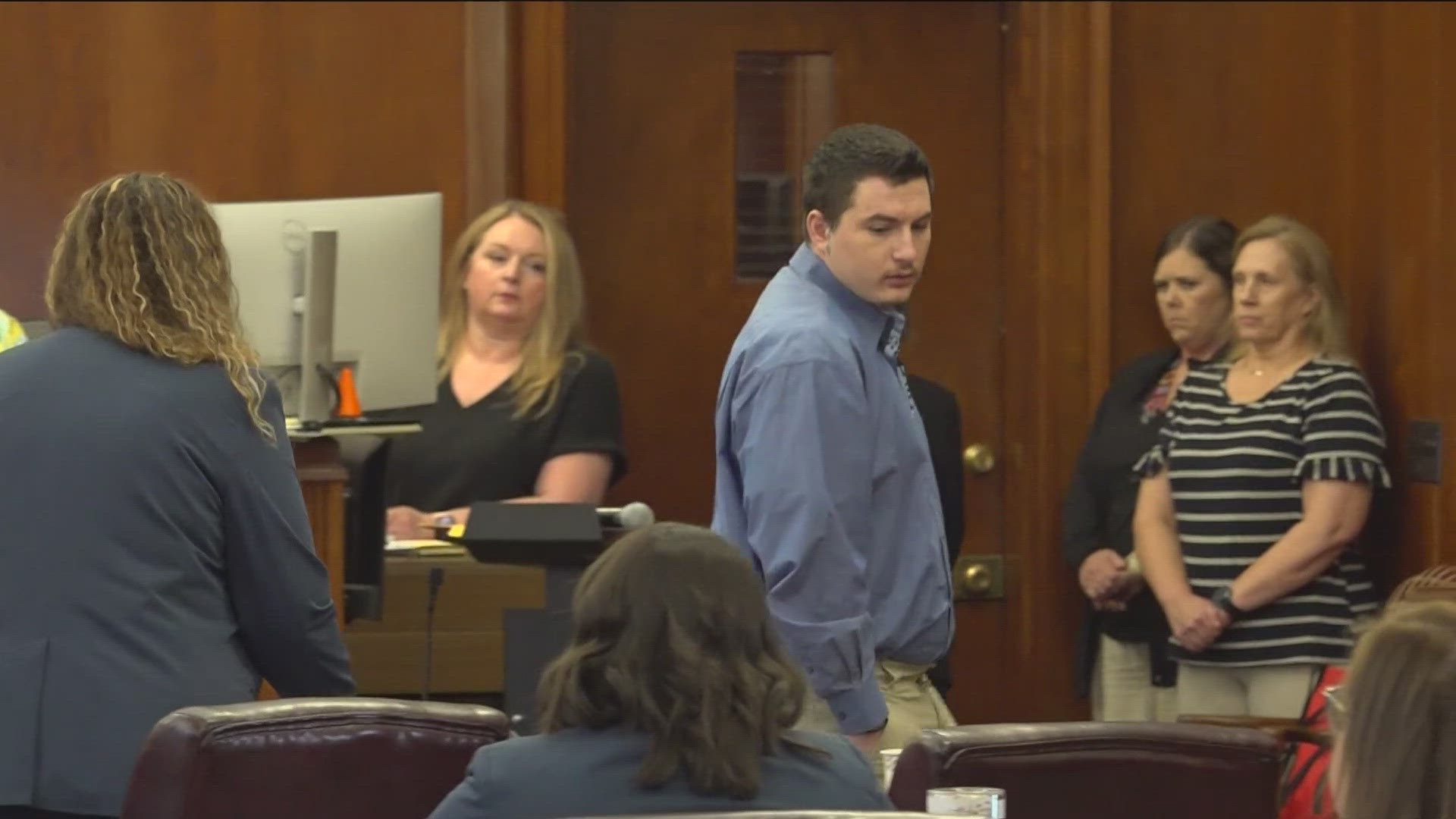 Man found guilty of double capital murder after killing father in ...