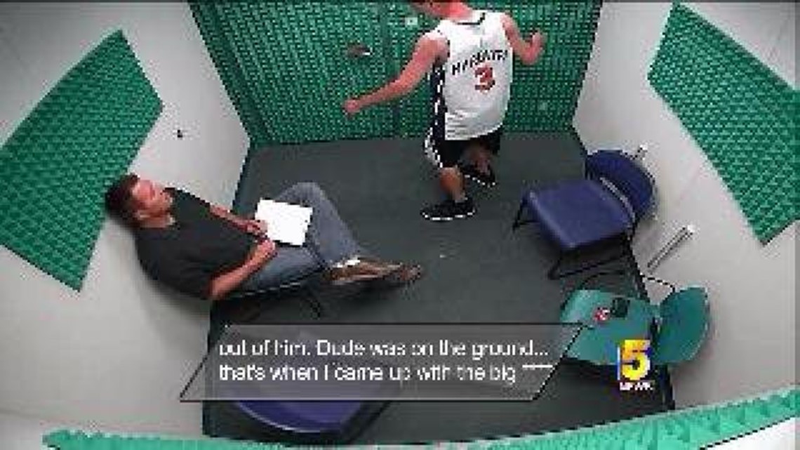 Video: Machete Attack Survivor Questioned By Police | 5newsonline.com