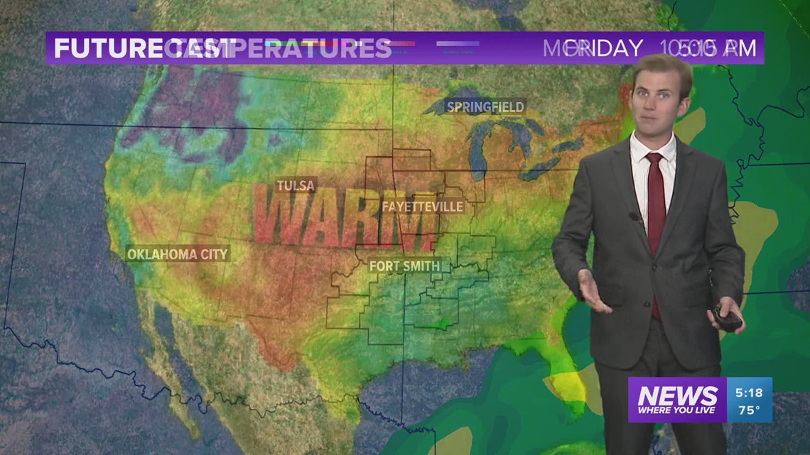 Friday weather update | 5newsonline.com