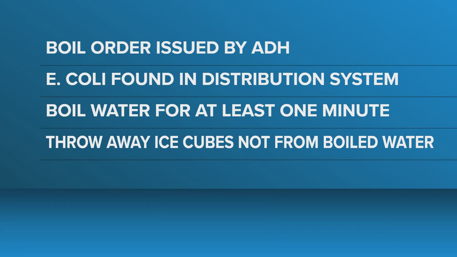 First round of water samples tests negative for E. coli, Elkins mayor ...
