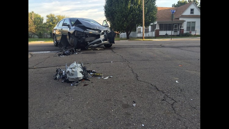 PHOTOS: Fort Smith Crews Respond To T-Bone Accident | 5newsonline.com