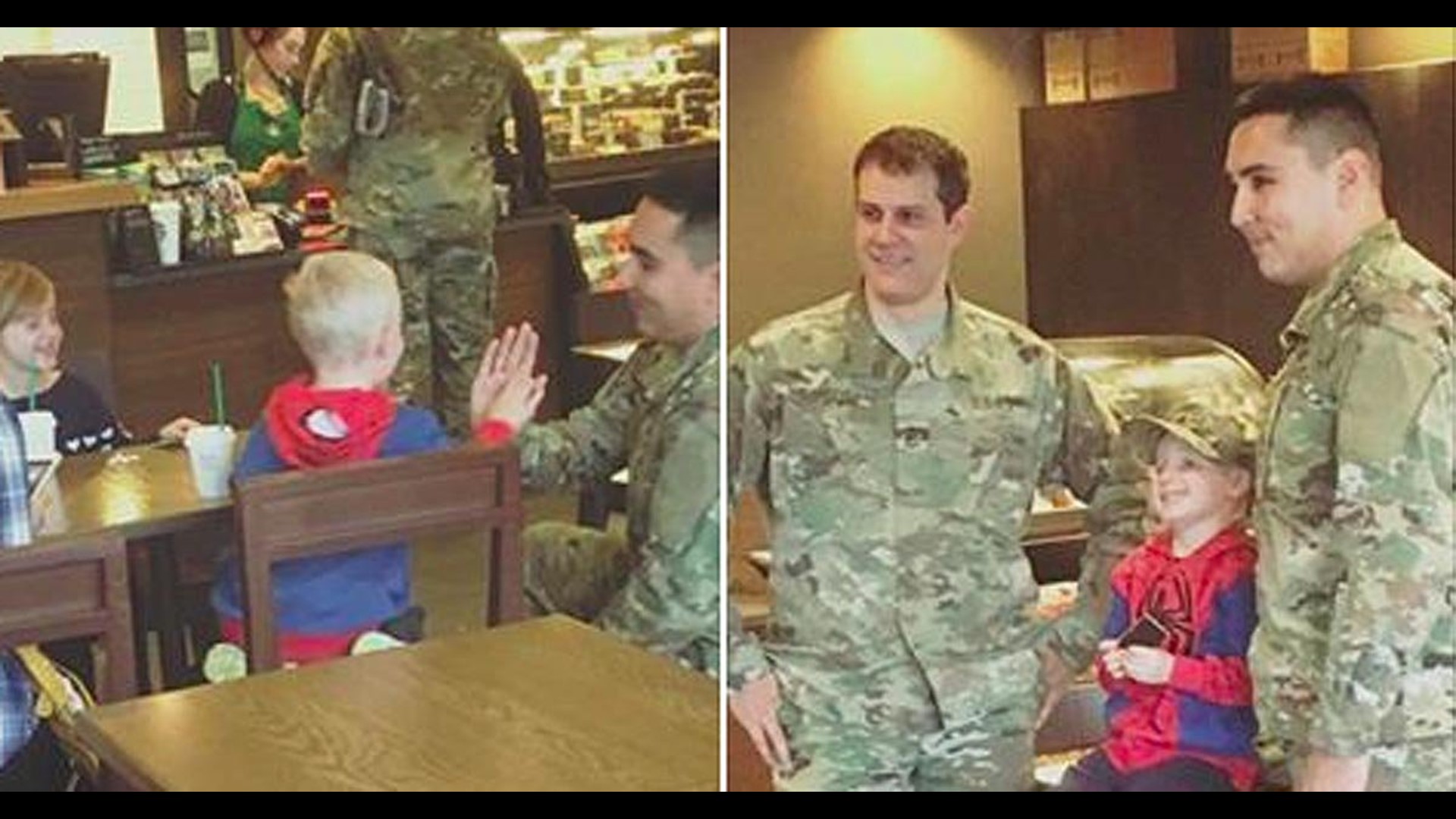Soldiers’ Simple Acts Of Kindness Make Boy’s Day Brighter | 5newsonline.com