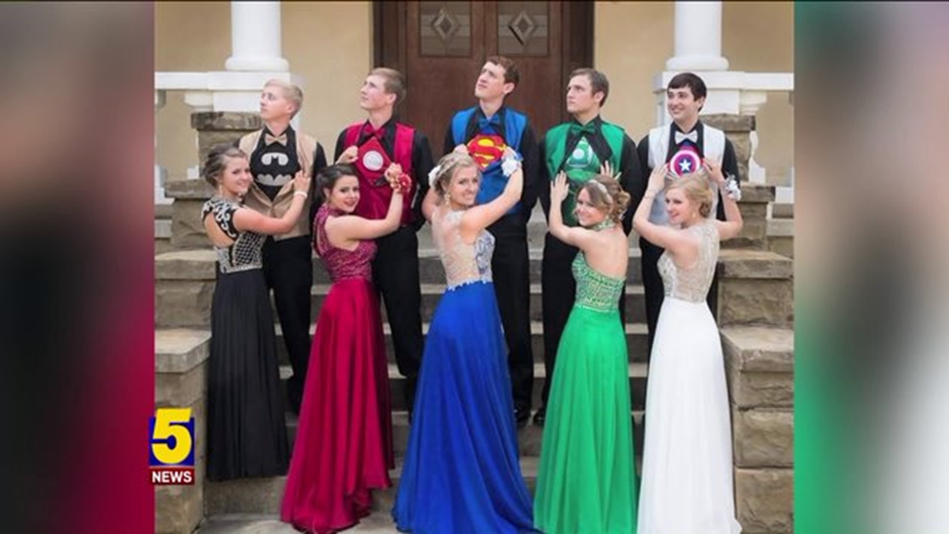 Subiaco Students’ Superhero-Themed Prom Photo Goes Viral | 5newsonline.com