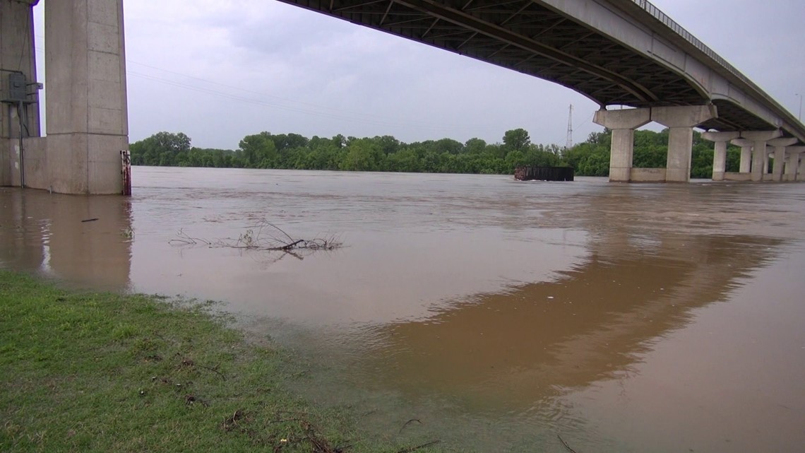 Storms Cause High Water Levels At Arkansas River | 5newsonline.com