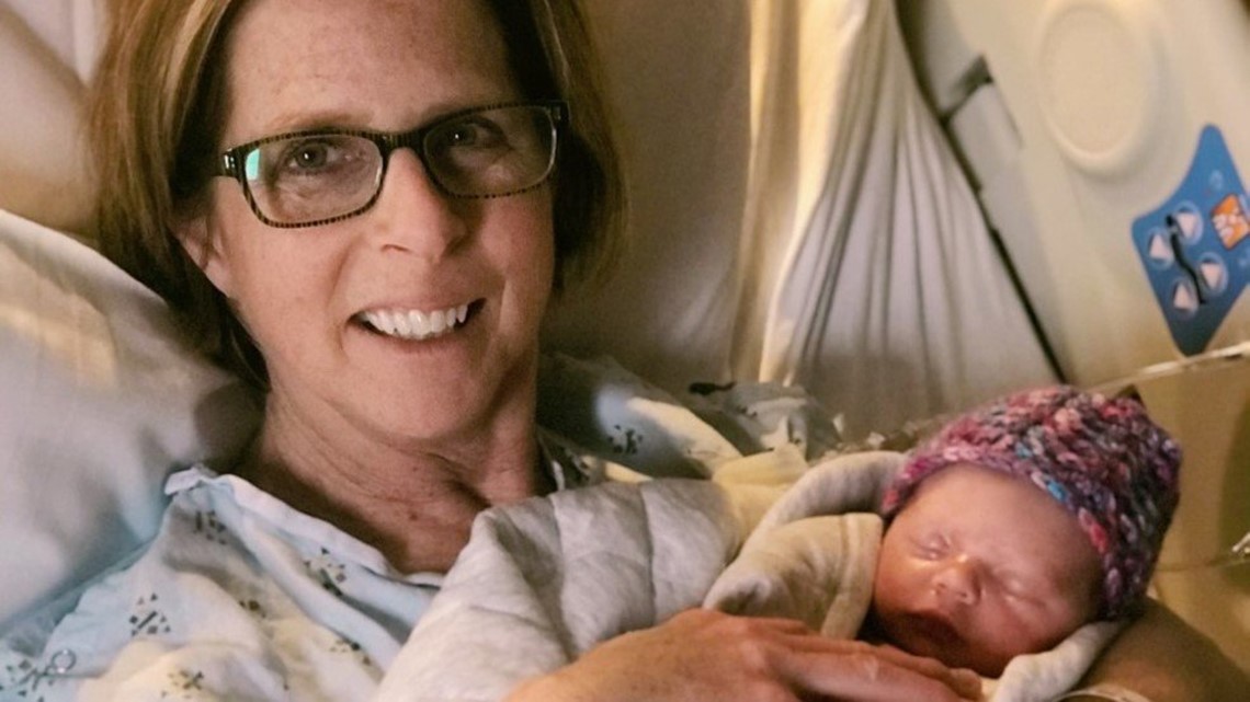 61-Year-Old Woman Delivers Healthy Baby Girl For Her Son And His ...