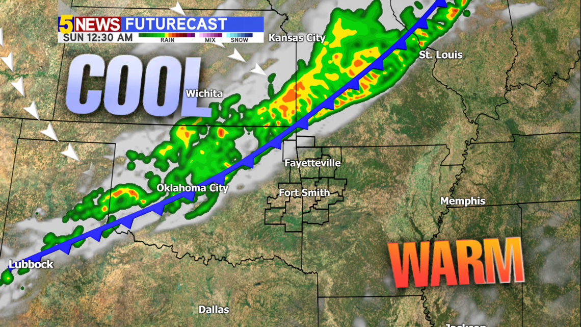 Cold Front Brings Rain and Fall Temperatures This Weekend | 5newsonline.com
