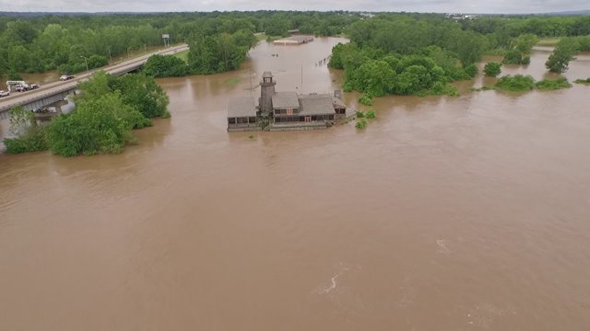 WATCH: Aerial Footage Of Flooded Areas In The River Valley ...