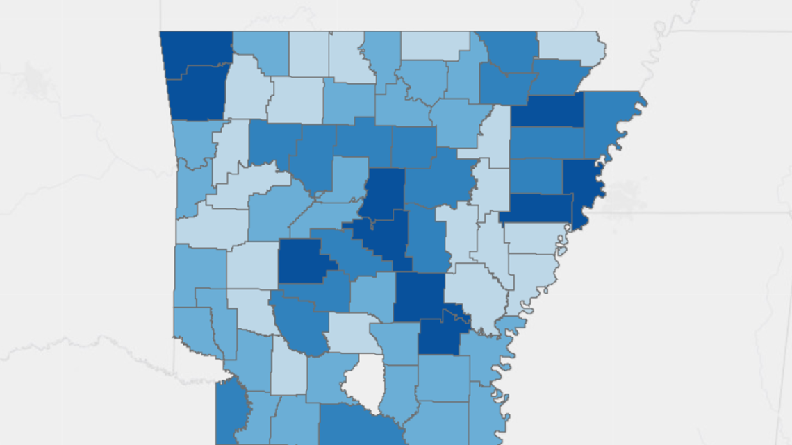 Large venue guidelines modified, positive COVID-19 in Arkansas pass ...