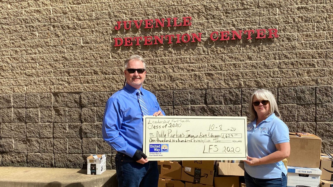 Over 850 books donated to Sebastian County Juvenile Detention Center ...