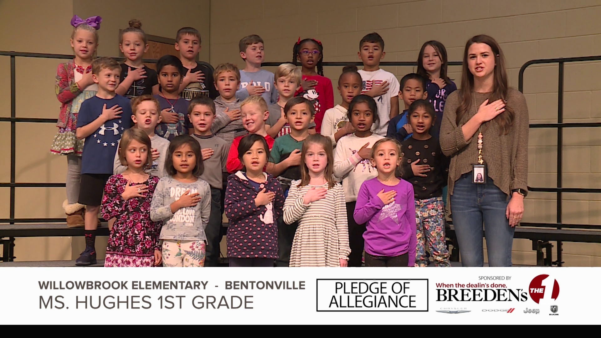 Ms.Hugest 1st Grade Willowbrook Elementary, Bentonville | 5newsonline.com