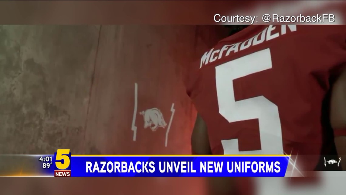 Hogs Unveil New Uniforms | 5newsonline.com