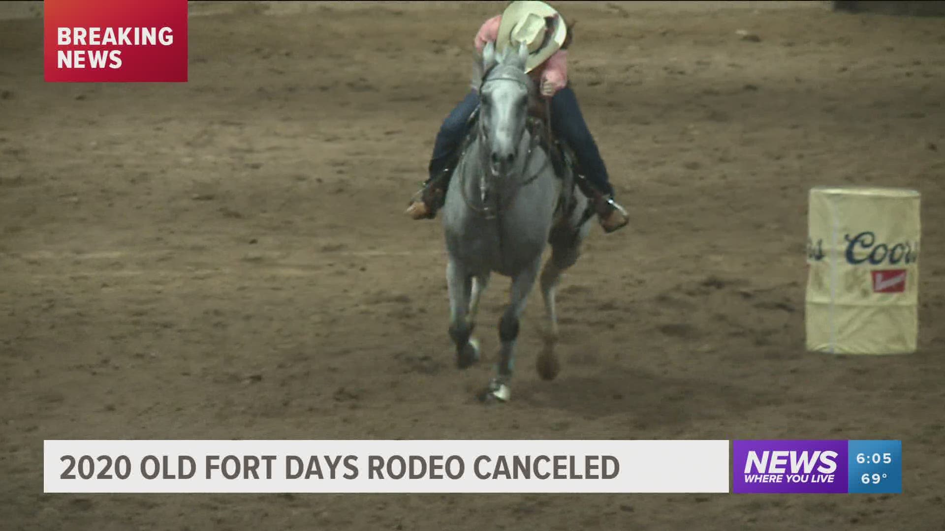 2020 Old Fort Days Rodeo is canceled due to COVID-19 | 5newsonline.com