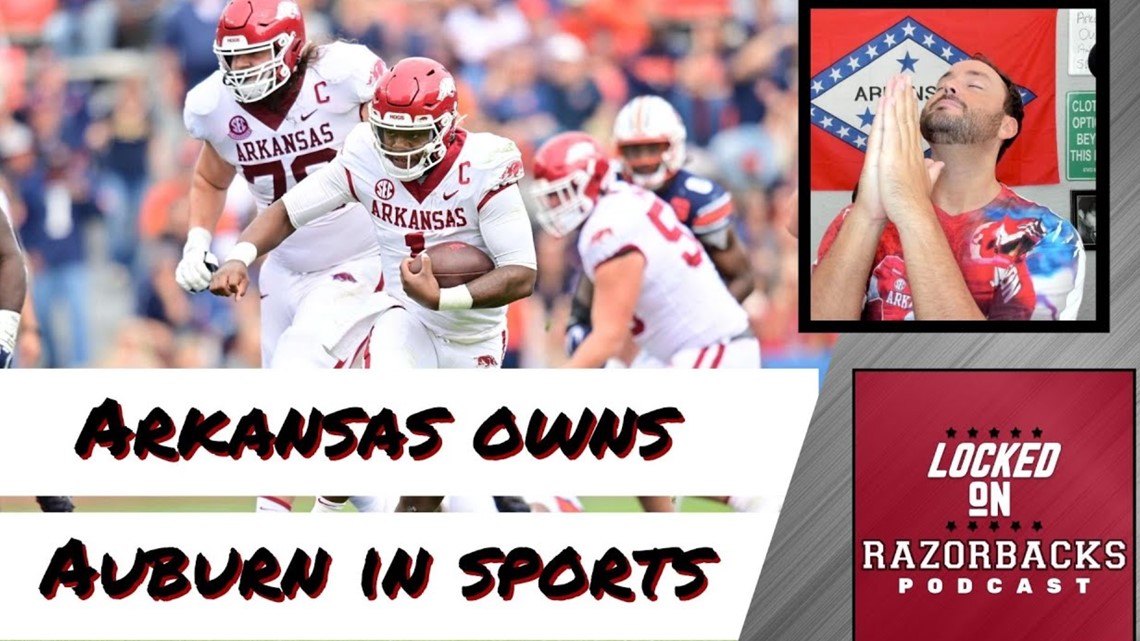 Arkansas & Rocket Sanders execute the soul of Auburn football | Locked ...