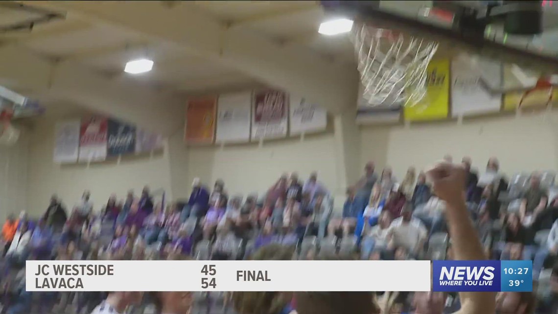 Lavaca boy's basketball takes down JC Westside | 5newsonline.com