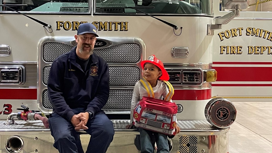 Fort Smith firefighter goes beyond call of duty for 4-year-old ...