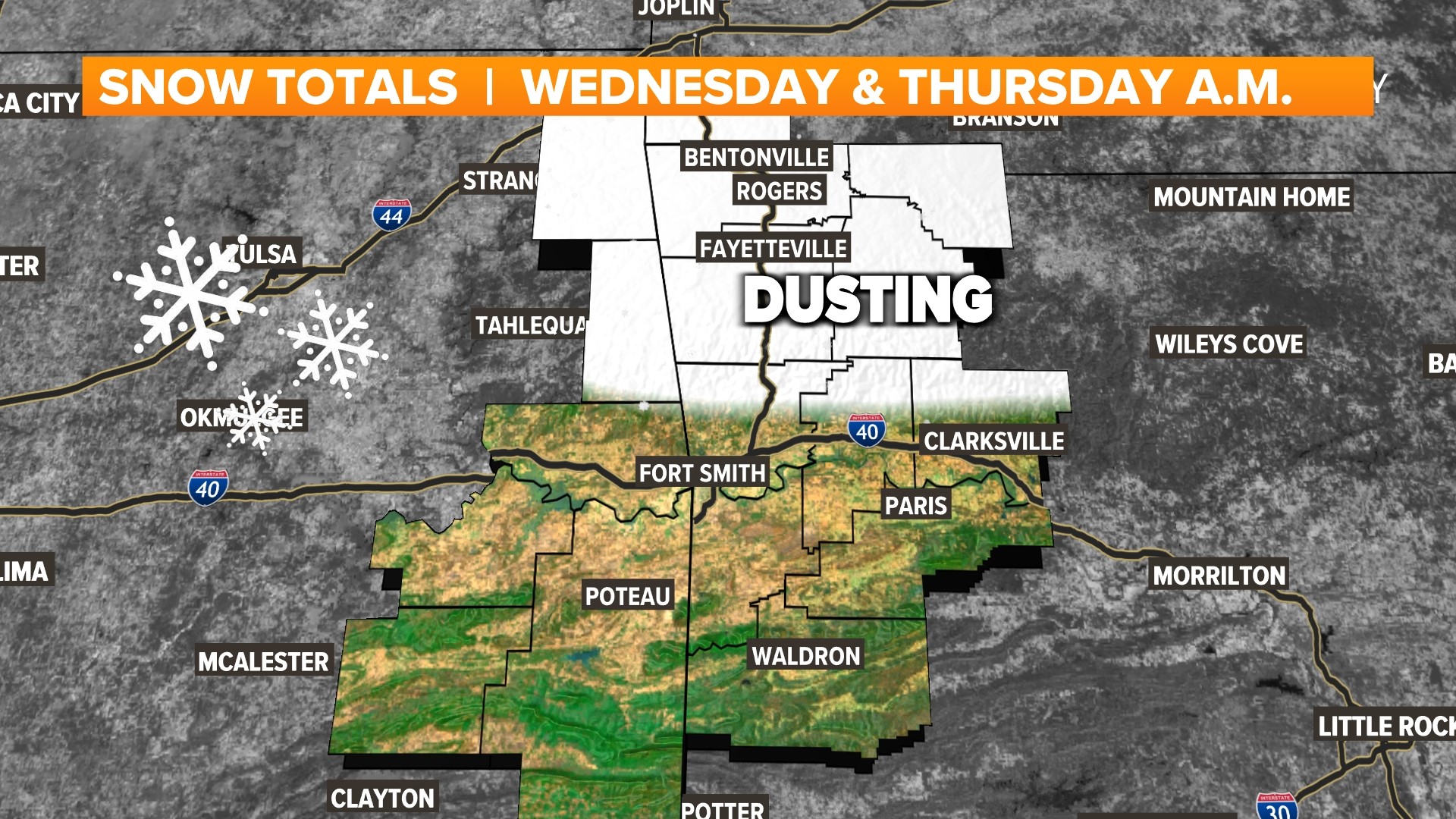 Snow shower chances coming to Arkansas this week | 5newsonline.com