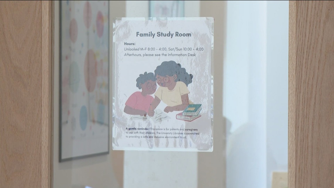 University of Arkansas opens family study space in Mullins Library ...