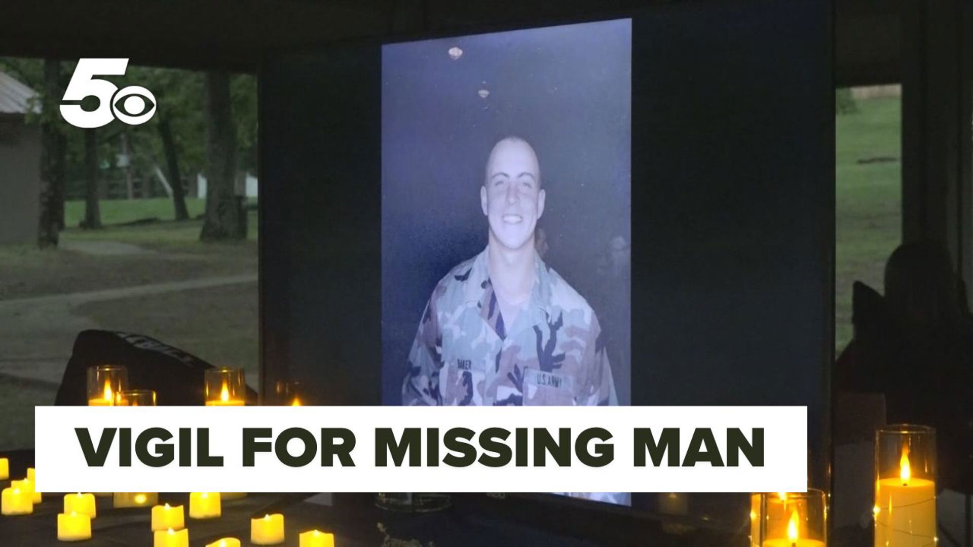 Family, community gather for candlelight vigil in honor of missing man ...