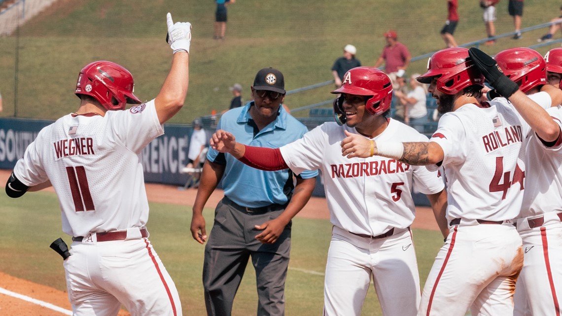 Arkansas wins SEC Tournament opener. | 5newsonline.com