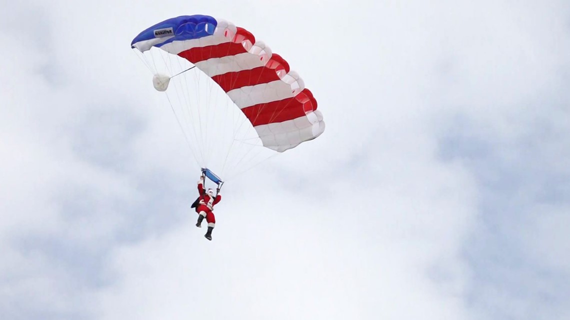Santa Drop carries on memory of the original skydiving Santa ...