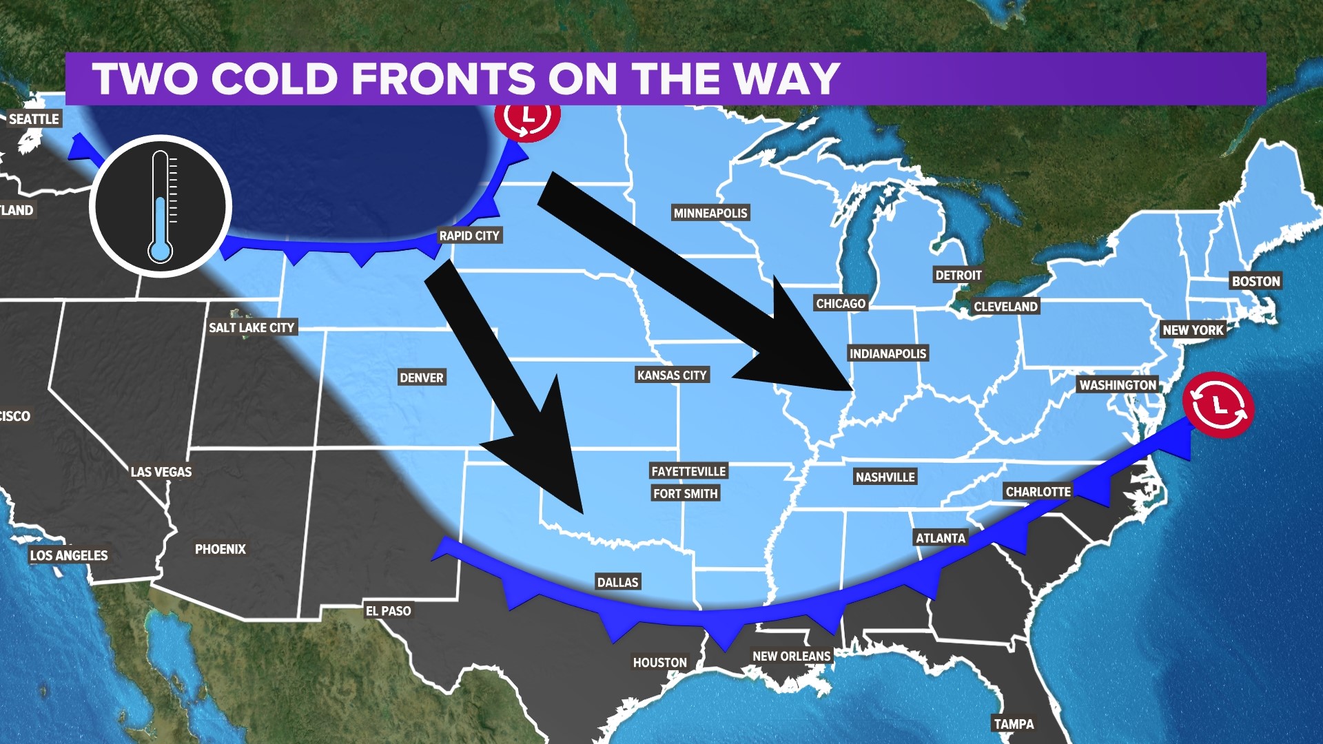 Big cold front arriving for the 1st day of Fall 2022 | 5newsonline.com