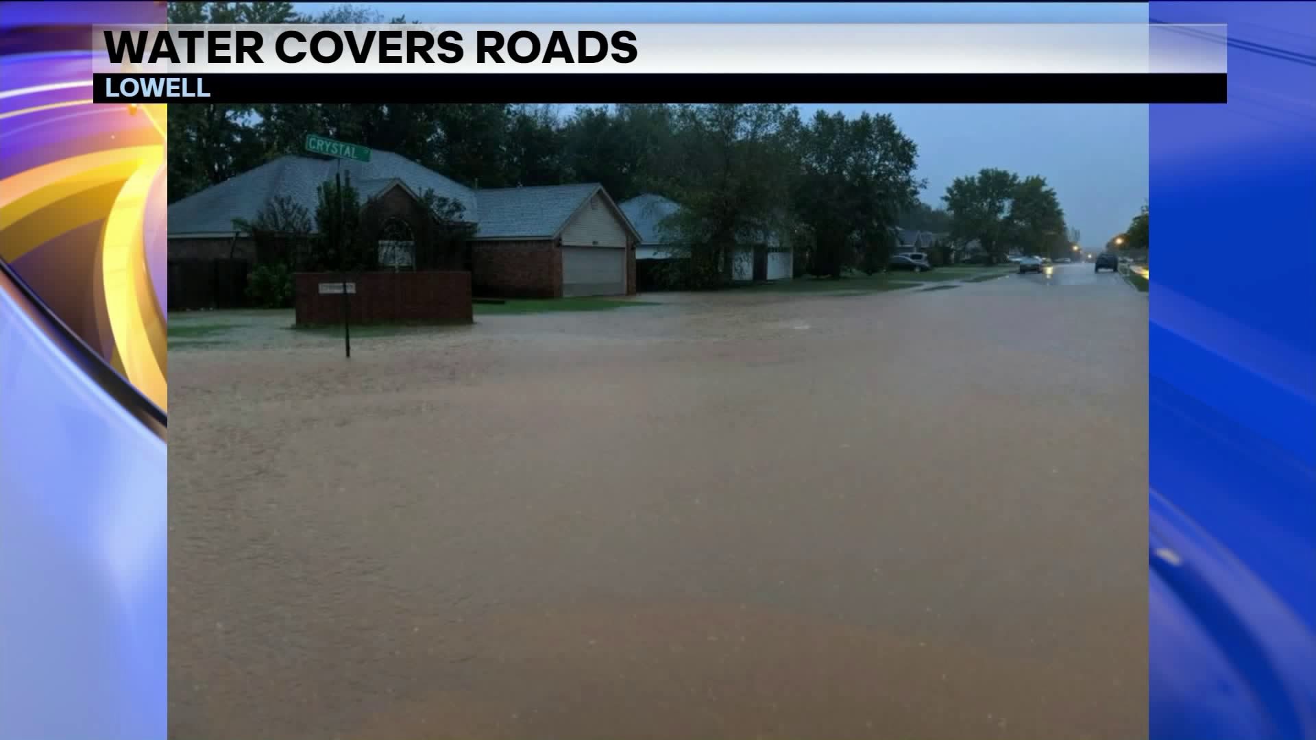 Flood Waters Reaching Homes in Lowell | 5newsonline.com