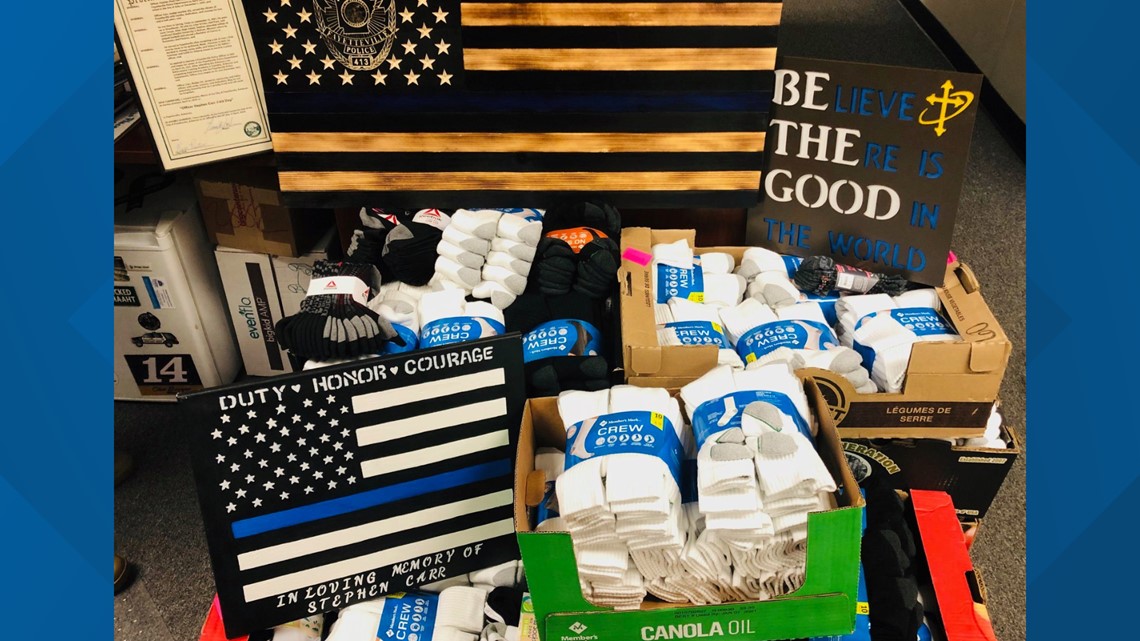Sam's Club starts sock drive honoring fallen officer | 5newsonline.com