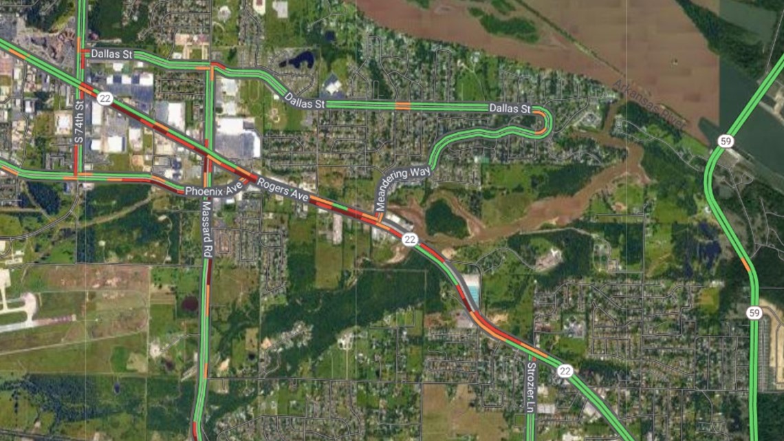 Deadly crash near Rogers Ave. and Meandering Way in Fort Smith ...