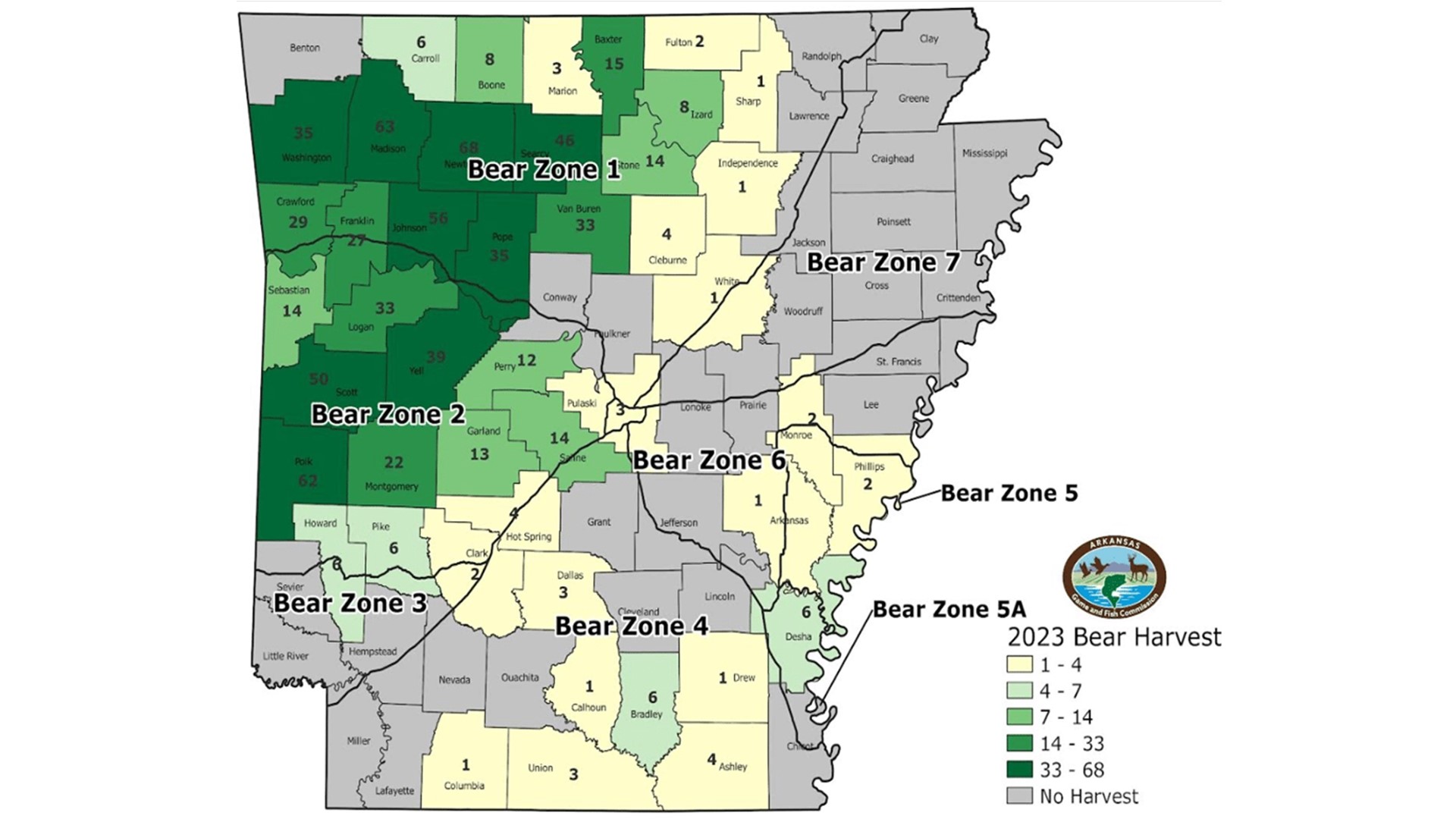 AGFC: Arkansas bear hunters set record in 2023 | 5newsonline.com
